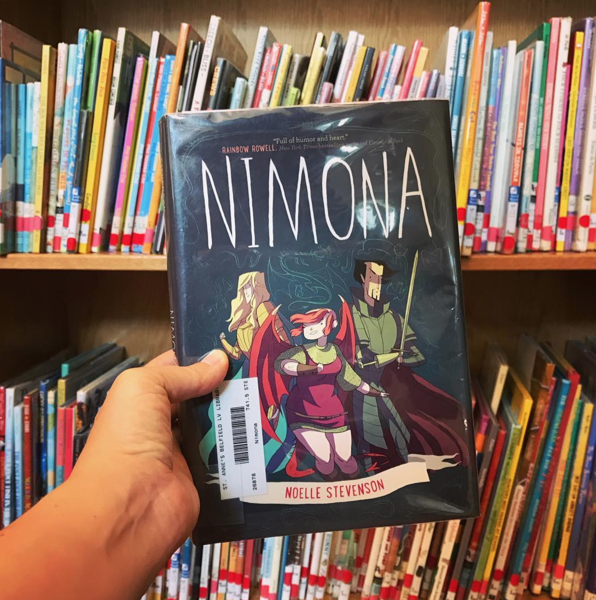 Insta Review: Nimona, by Noelle Stevenson