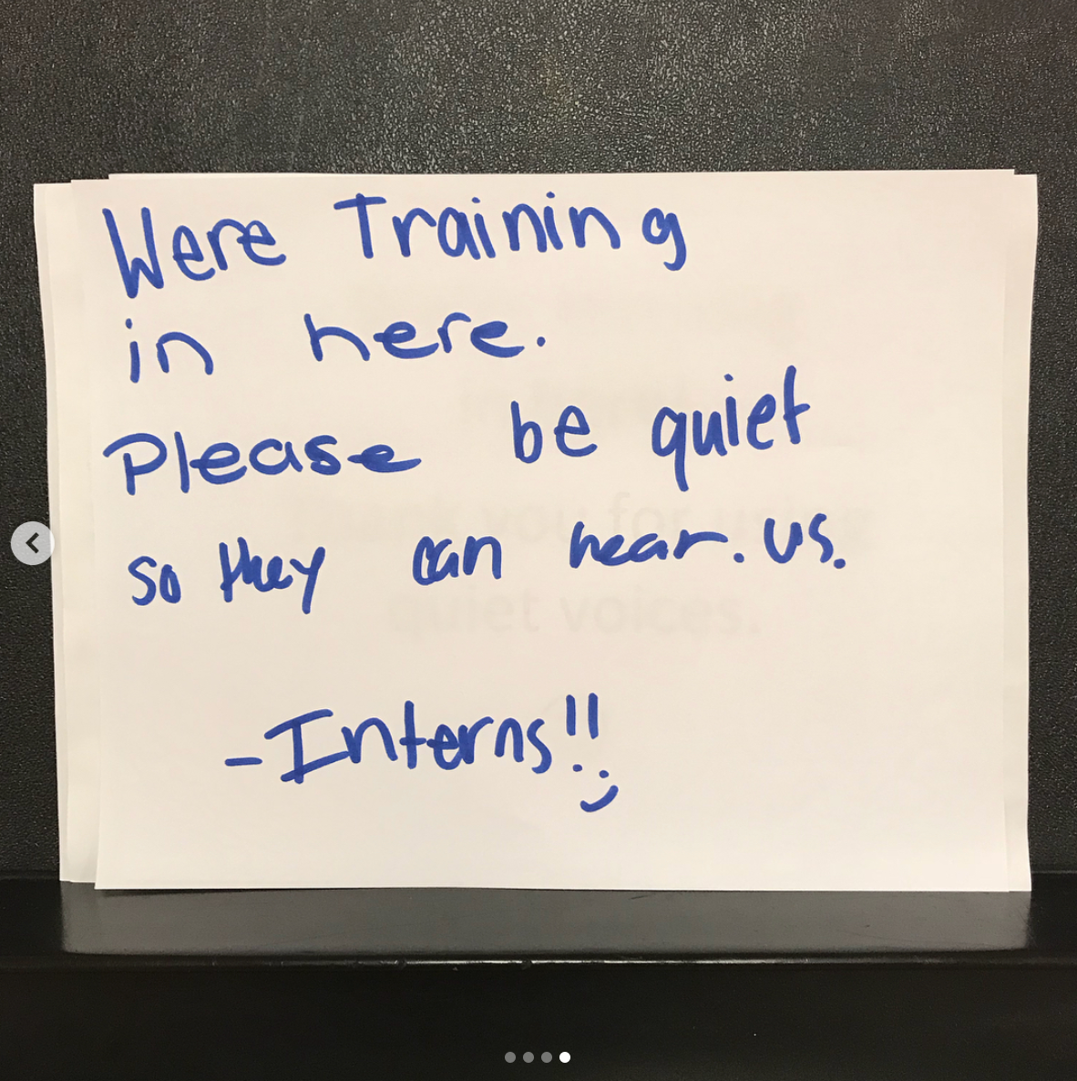 Library Intern Training