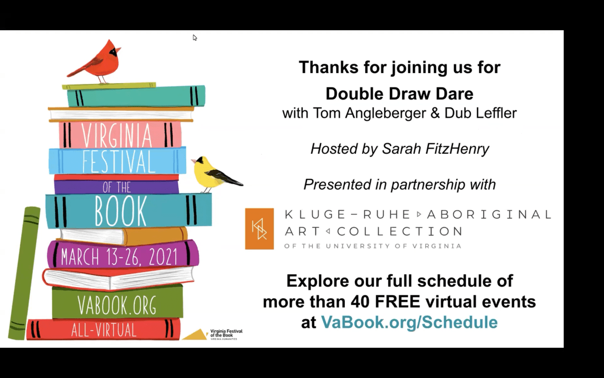 Double Draw Dare! with Tom Angleberger and Dub Leffler, from the ...